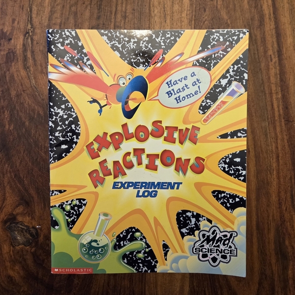 Scholastic | Other | Scholastic Explosive Reactions Experiment Log ...